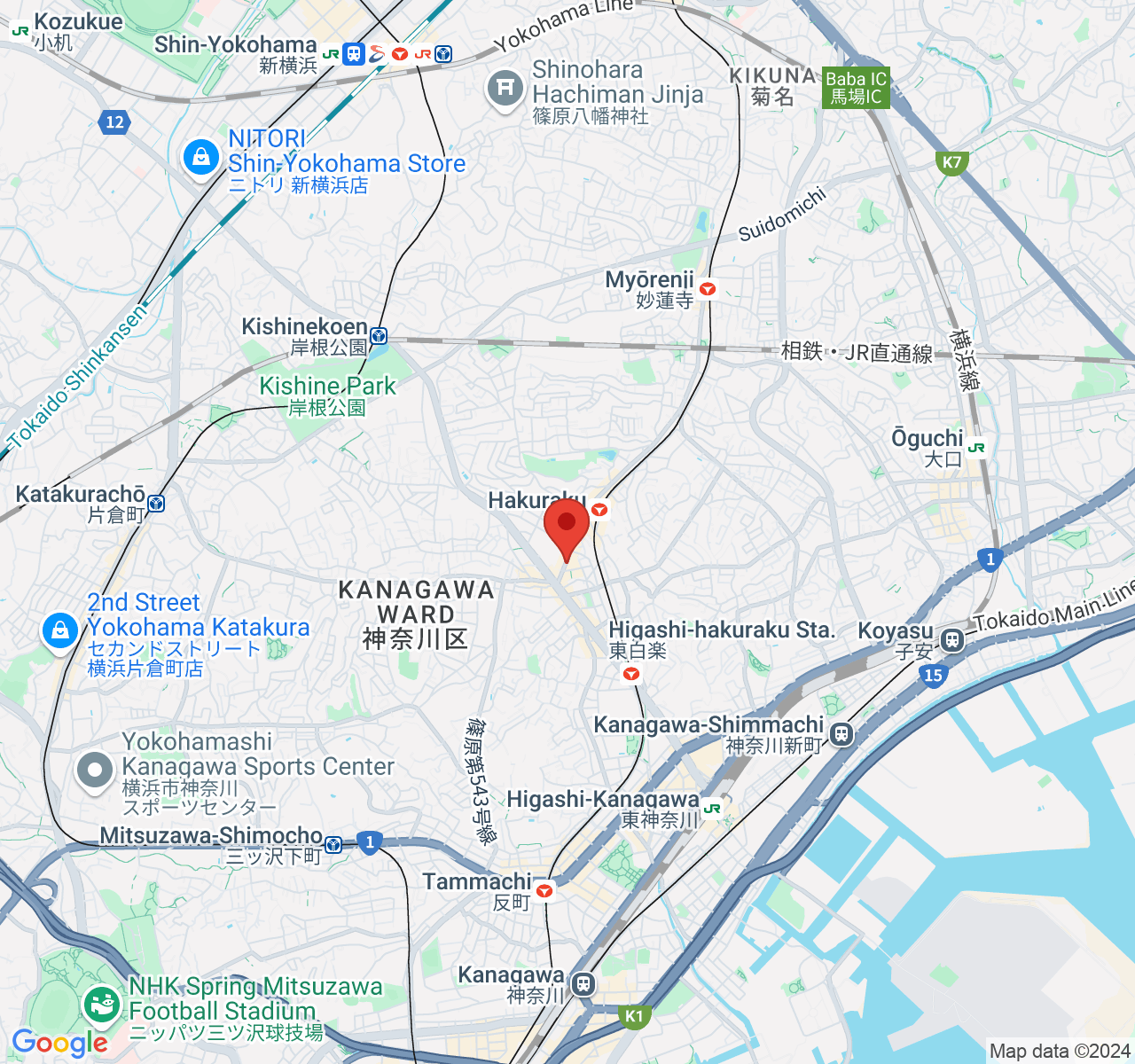 [Kanagawa] Kanagawa Prefecture, Kikuna to Sorimachi | Kushiage Honjin ...