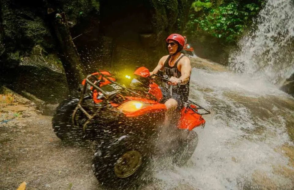Bali: Kuber Ubud ATV, Jungle Swing, Ulu Petanu Waterfall with Private ...
