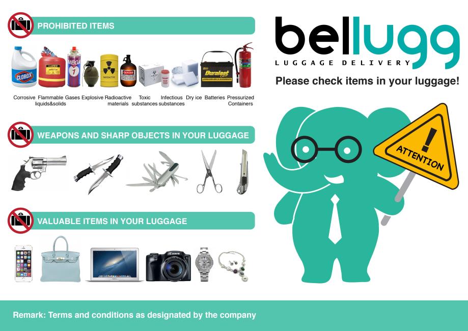 Bellugg Luggage Delivery Service: Bangkok Airports & Hotels | Thailand ...