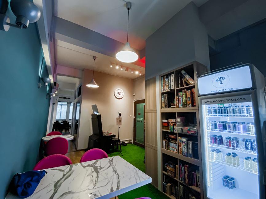 24-Hour Board Game Cafe: The School, Mosanco Settlers Cafe by Mosanco ...