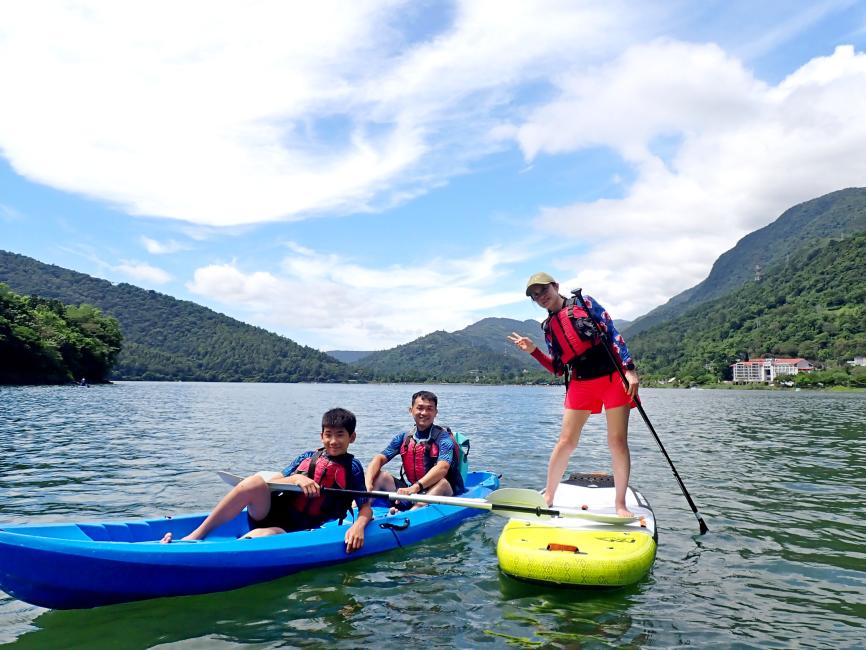 Hualien, Taiwan｜Liyu Lake SUP Stand Up Paddle & Canoe｜2-in-1 Experience ...