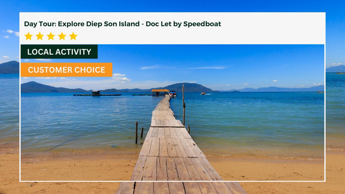 Day Tour: Explore Diep Son Island - Doc Let by Speedboat - KKday