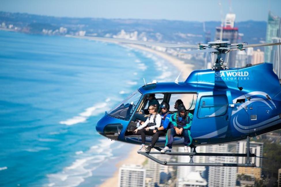 Surfers Paradise 10000-Foot Heli Tandem Skydive in Gold Coast ...