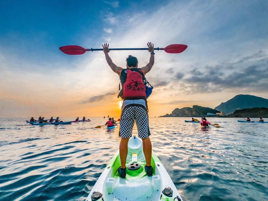 Taiwan Taipei Elephant Trunk Rock Kayaking & Snorkeling Experience - KKday