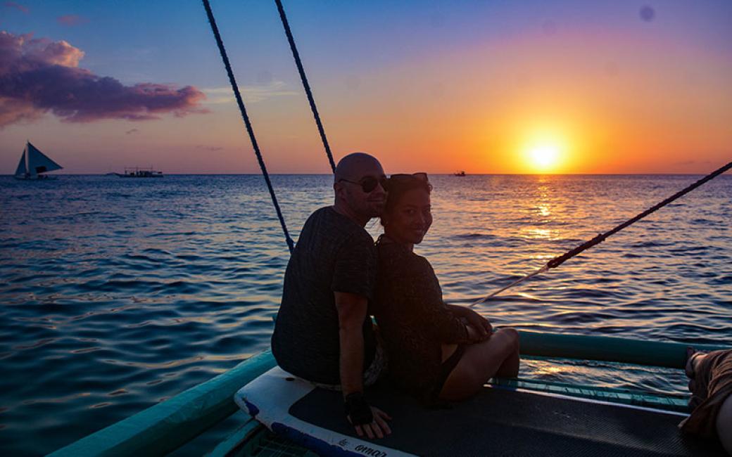 Boracay Sunset Cruise with Free Use of Kayak, Paddle Board, and Mermaid ...