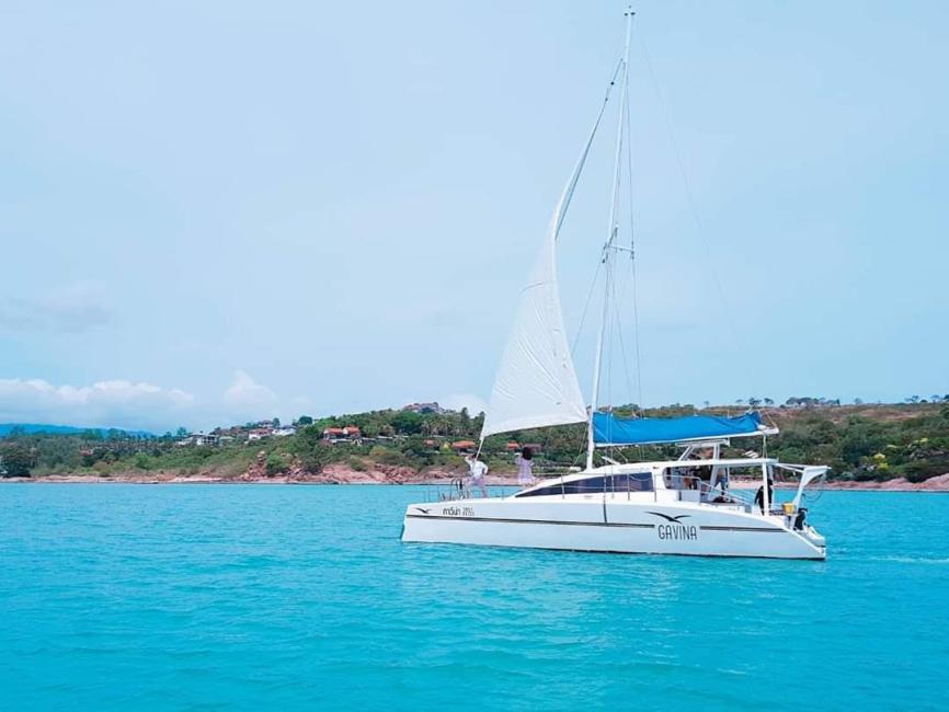 PRIVATE SAILING CATAMARAN - Som & Mudsum OR Pha-Ngan Islands | Samui ...