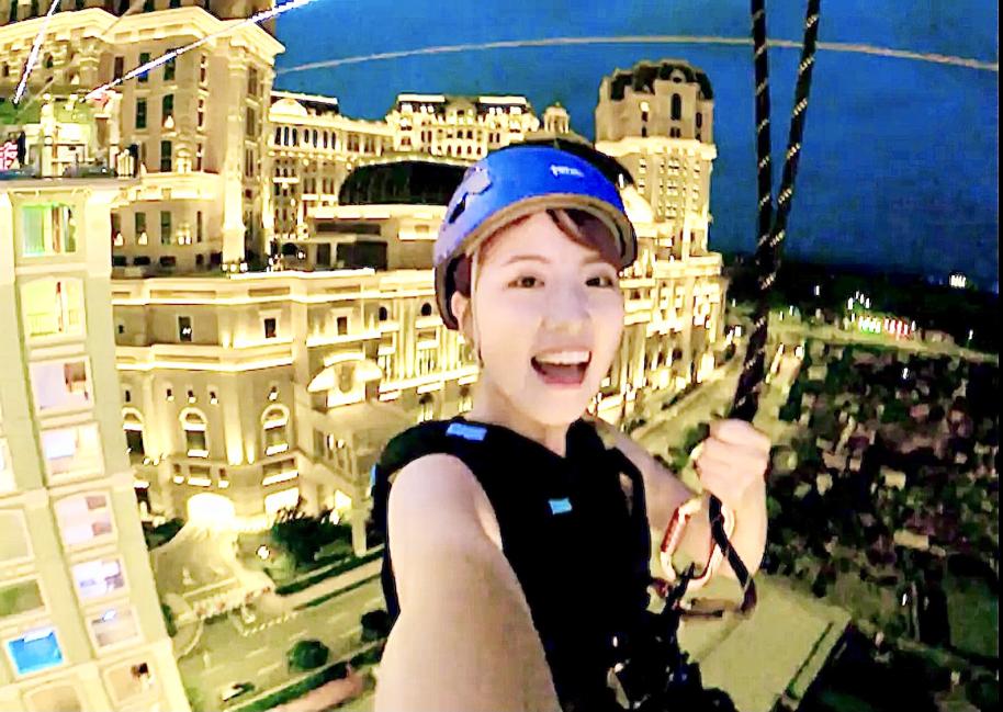 【Macao Fun Spot】"Macau Zipline" แหล่งท่องเที่ยวบันเทิงซิปไลน์เมืองที่ ...