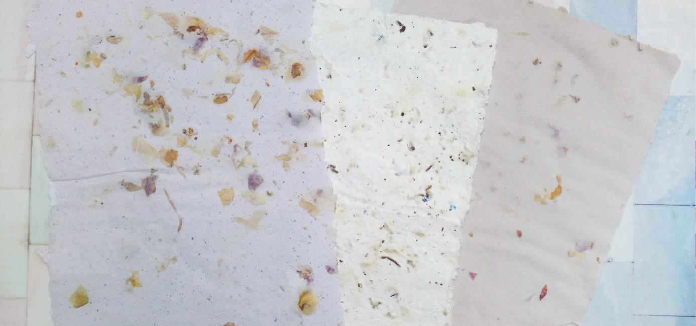 Taichung【Handmade experience】Recycled handmade paper experience (one ...