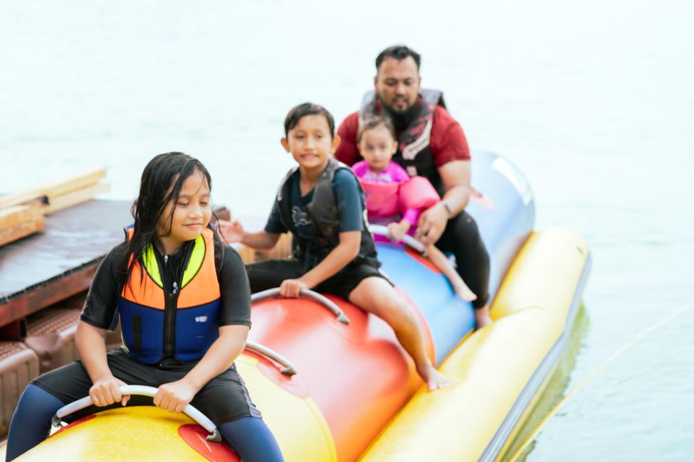 Shared Tour: Tanjung Aru Beach Sunset View & Water Sport Half Day Tour ...