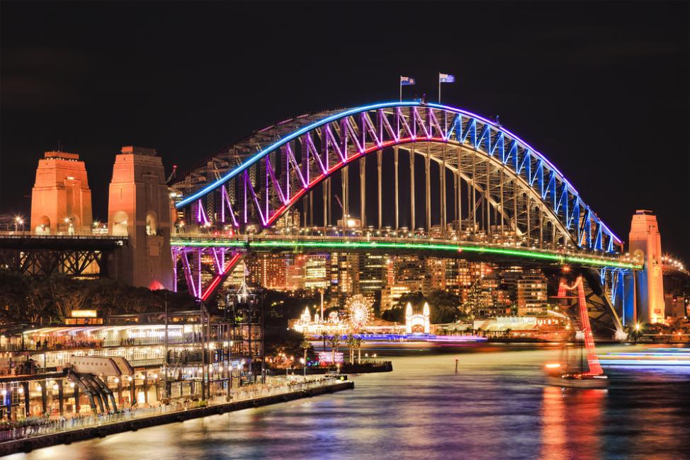 Vivid Festival of Light and Sound Cruise with Buffet Dinner | Sydney ...