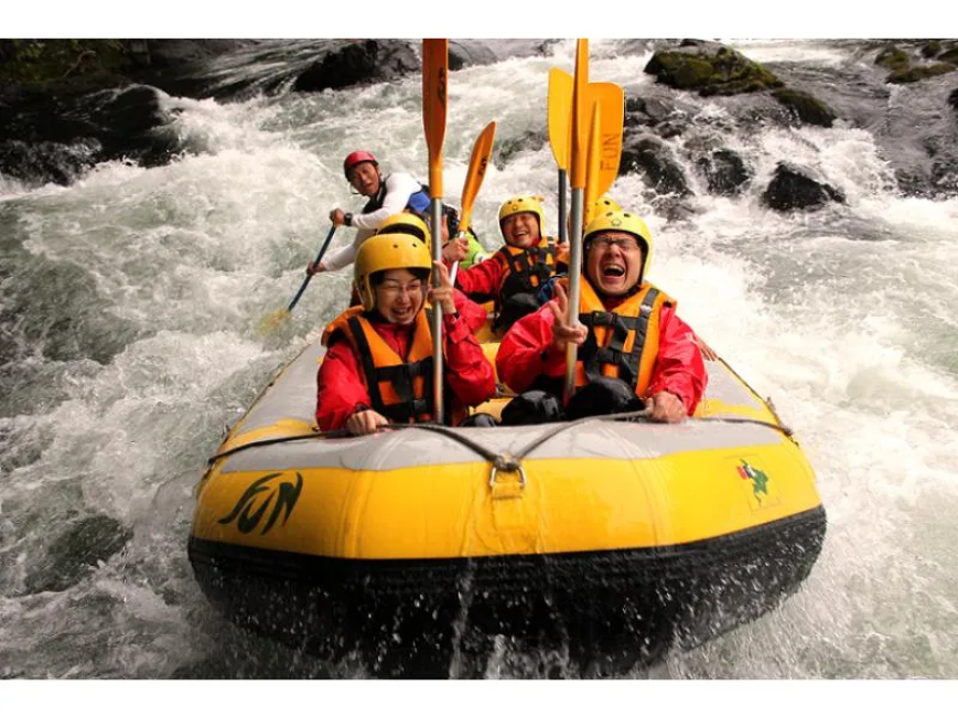 Available from 5 years old Hokkaido Sorachi River Rafting Experience ...