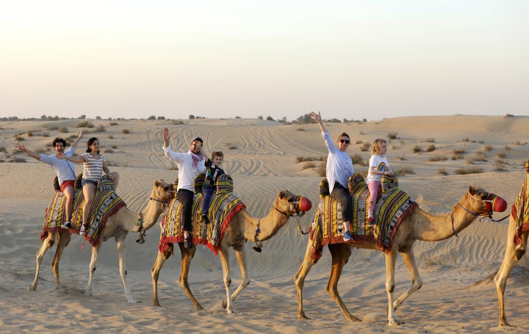 Dubai: Evening Heritage Safari & Al Marmoom Oasis Tour by Vintage G ...