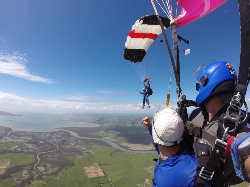 Skydive Auckland Experience with free return transfer from Auckland ...