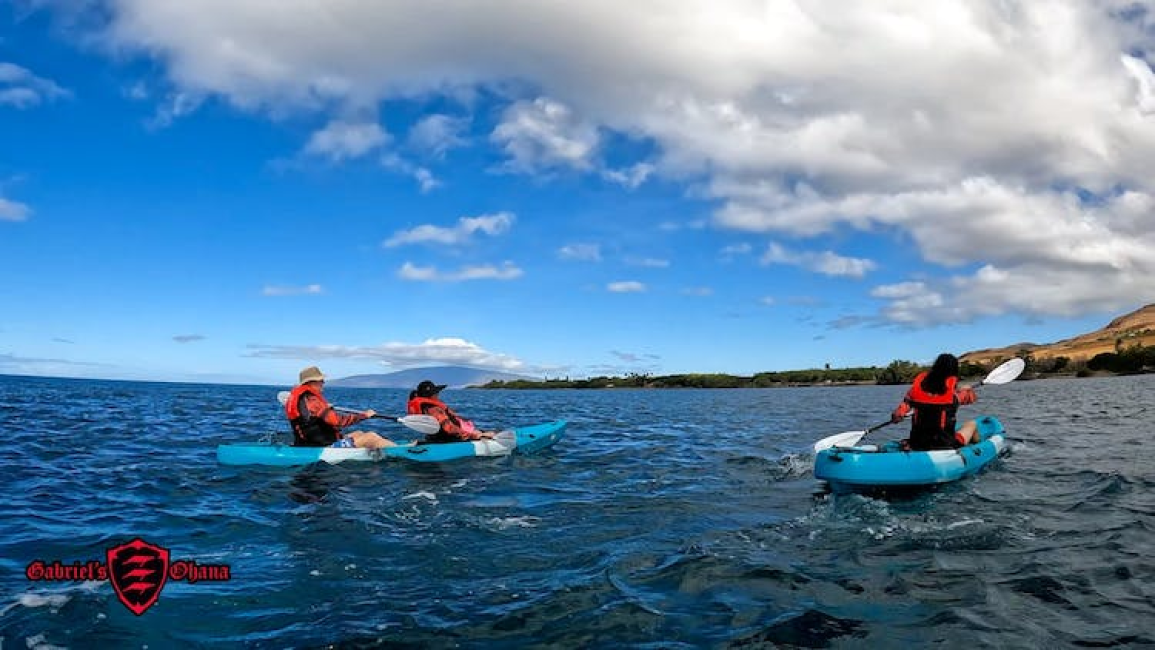Ocean kayak and reef snorkeling tour in Olowalu - KKday