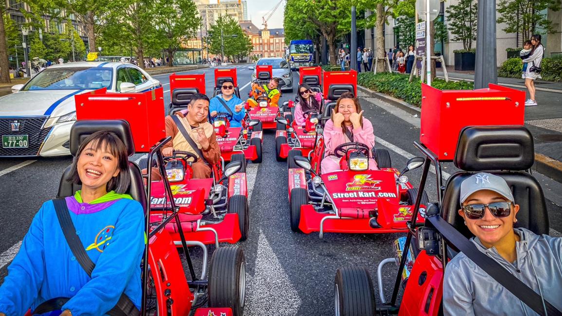 Official Street Kart Go-kart experience around Akihabara, Tokyo Station ...