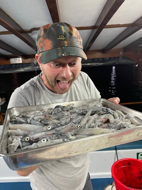 [KKday Discount] Night cuttlefish/squid fishing trip on a yacht｜On-site ...