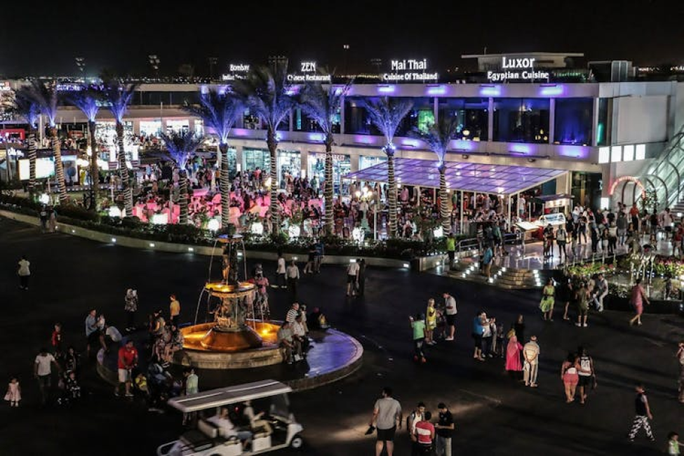 Evening at Soho Square Sharm El-Sheikh with dinner and entertainment ...