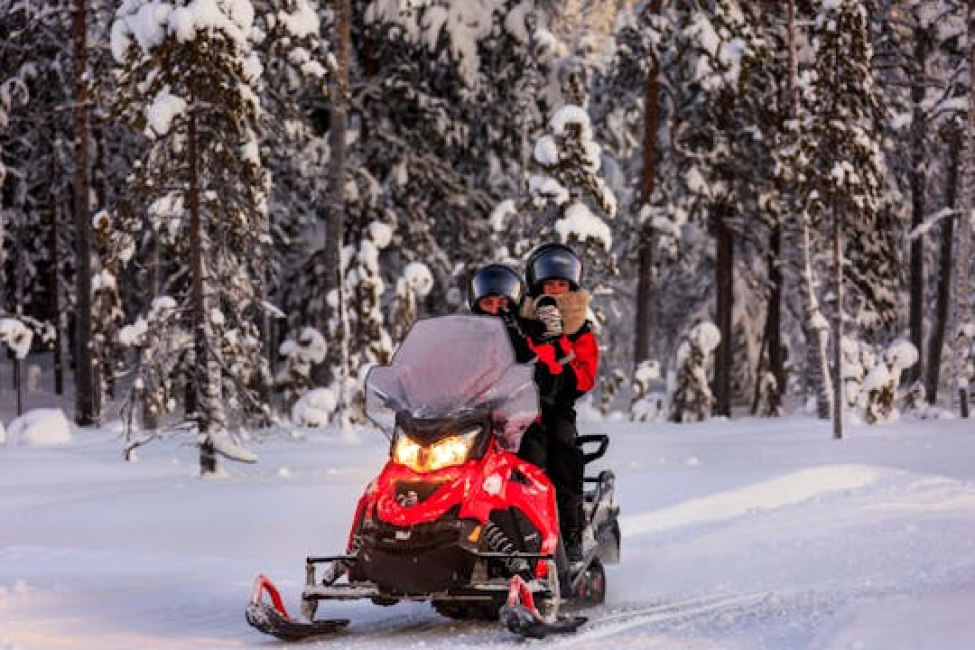 Family Snowmobile Safari to Elves Cabin - KKday