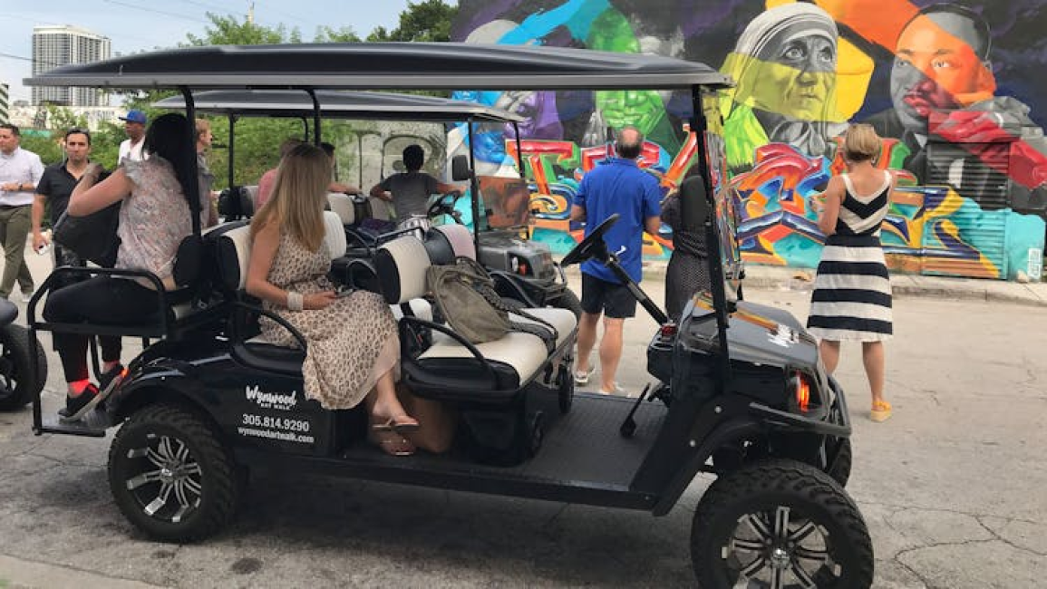 Wynwood graffiti golf cart tour - KKday