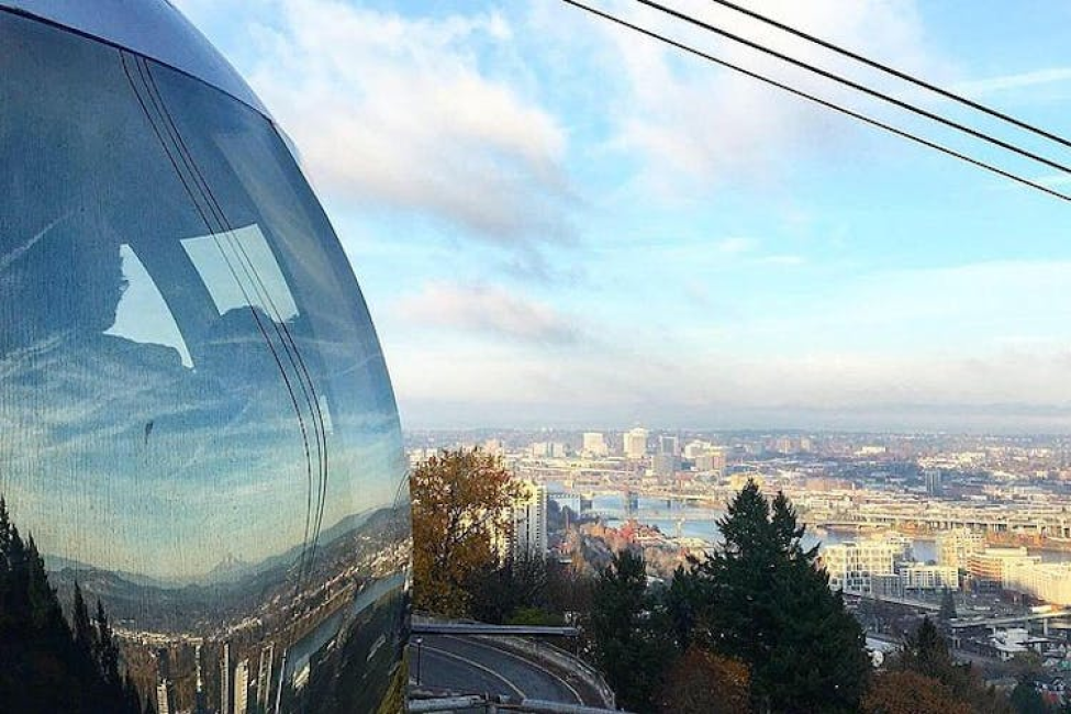 Portland Aerial Tram early tour with doughnuts and coffee - KKday