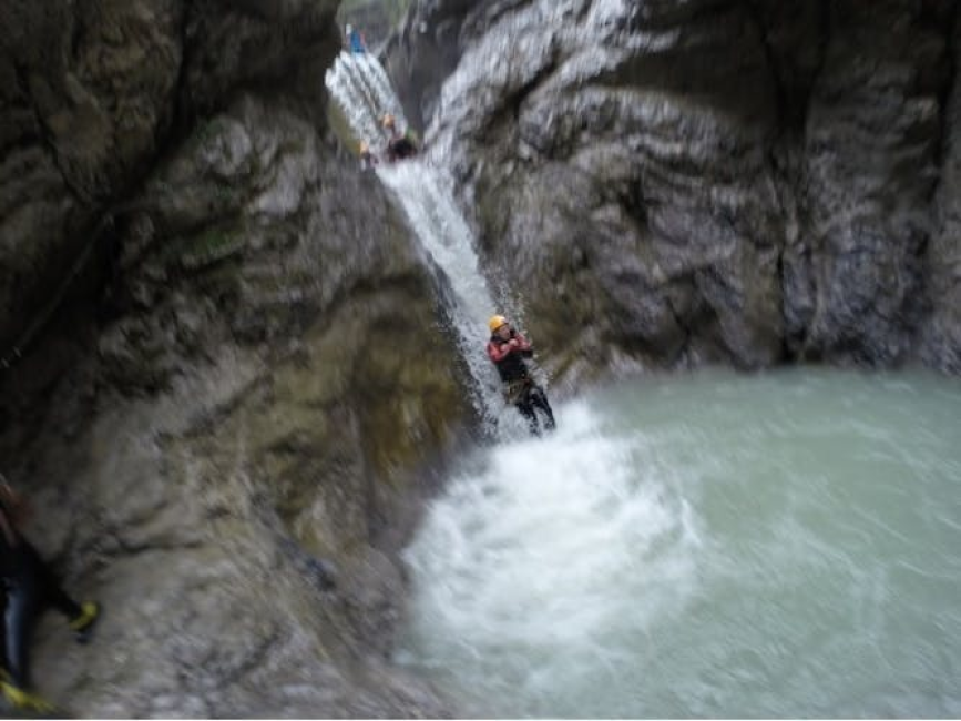 Canyoning beginner tour through the Hachle Canyon in Imst - KKday