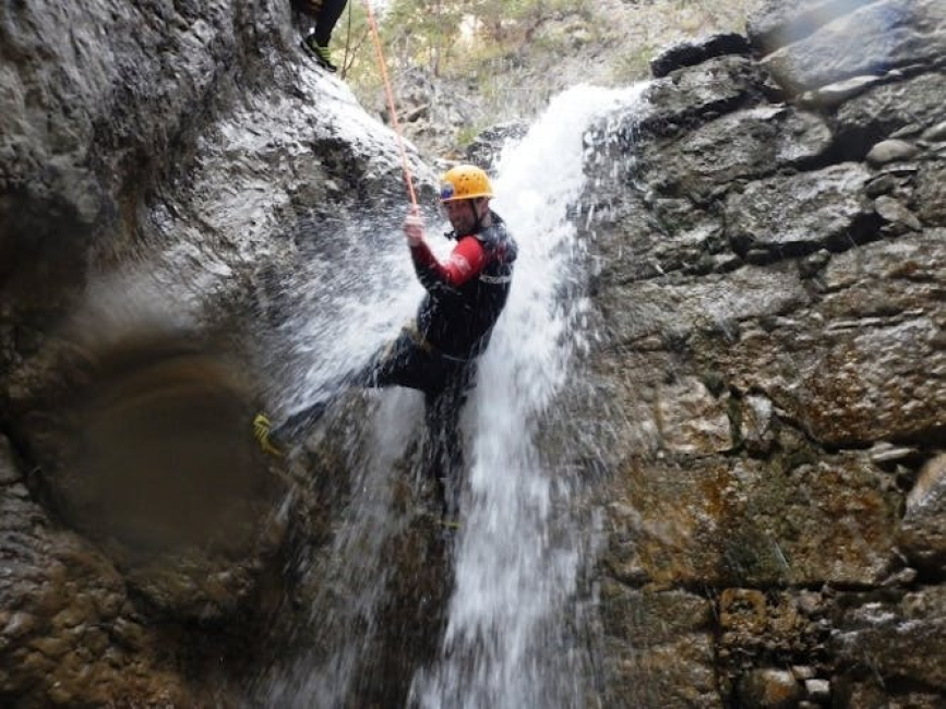Canyoning beginner tour through the Hachle Canyon in Imst - KKday
