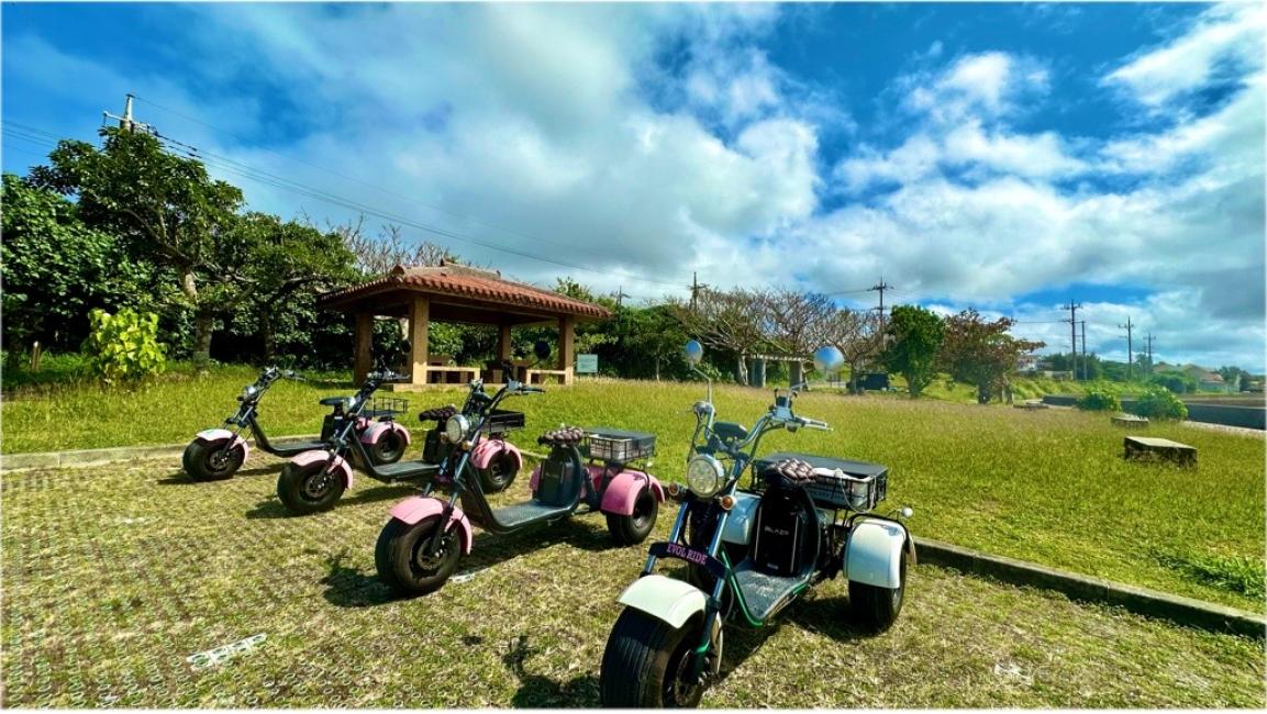 Electric three-wheeled buggy rental 2-hour reservation (Okinawa ...