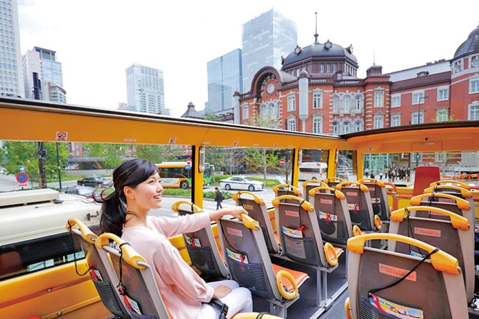 【Tokyo Special Experience】Double-decker open-top bus driving tour・One ...