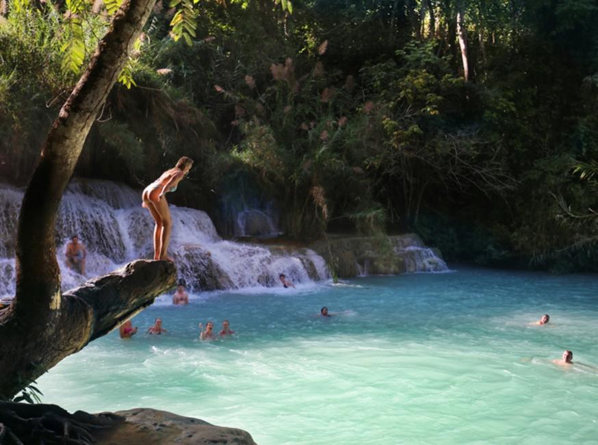 PAKOU Cave & KUANGSI Waterfall Full Day Join In Tour - KKday