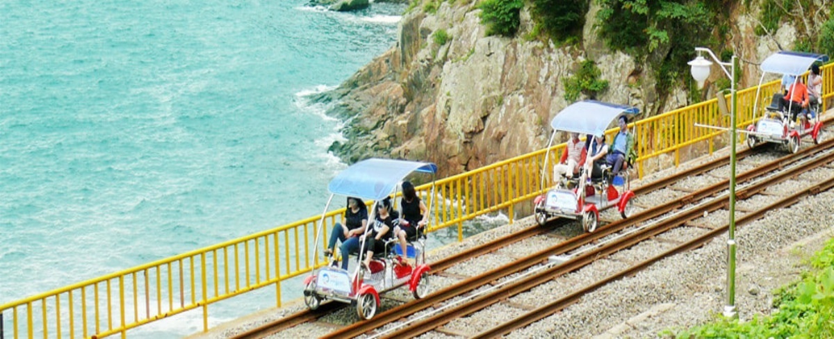 Yeosu Ocean Rail Bike Ticket | South Korea - KKday