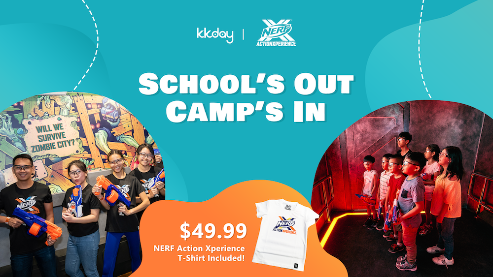 NERF Action Xperience x KKday Sports Camp (For Ages 7–11) | Singapore ...