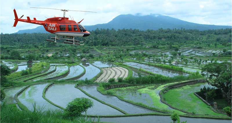 Shared Helicopter Tour by Air Bali | Indonesia - KKday