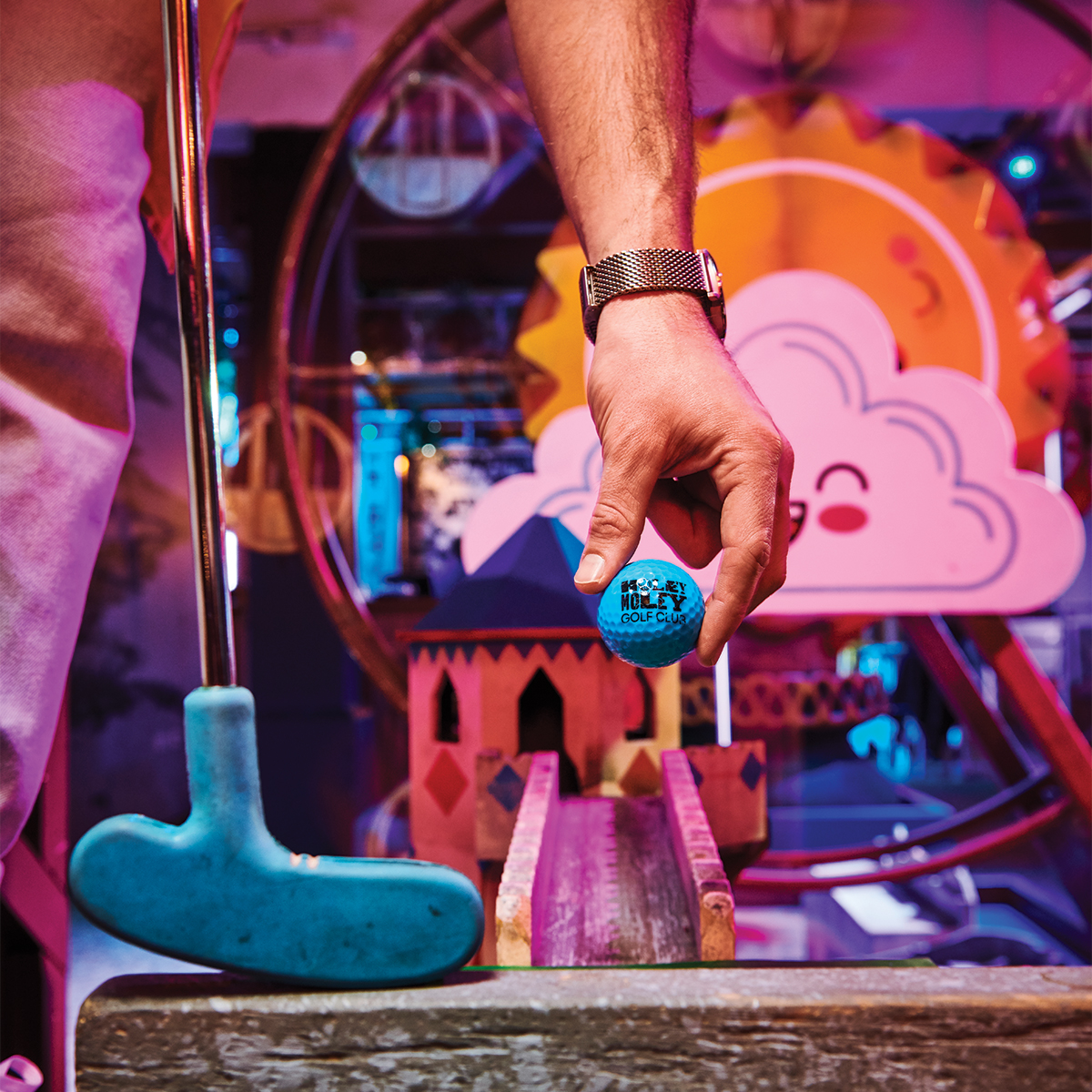 Holey Moley Golf Club Experience In Clarke Quay Singapore Kkday