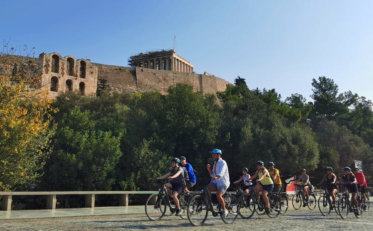 Athens sunset bike tour - KKday