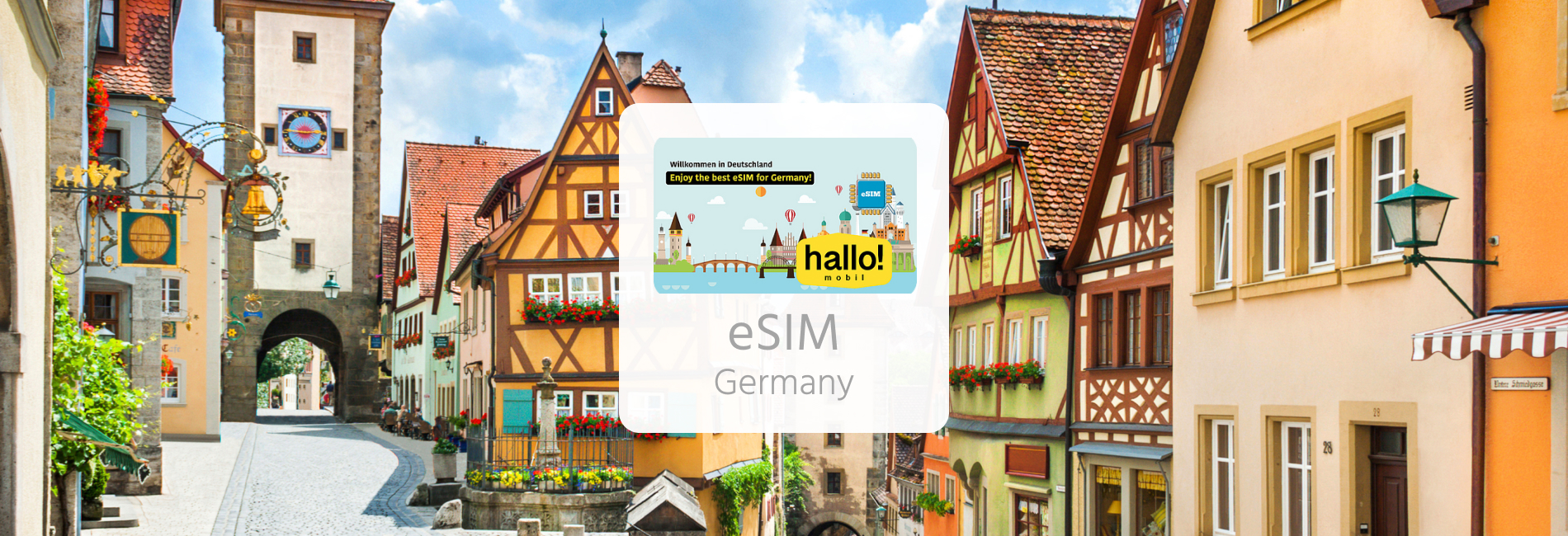 Germany 1/3/5/10 GB eSIM - KKday