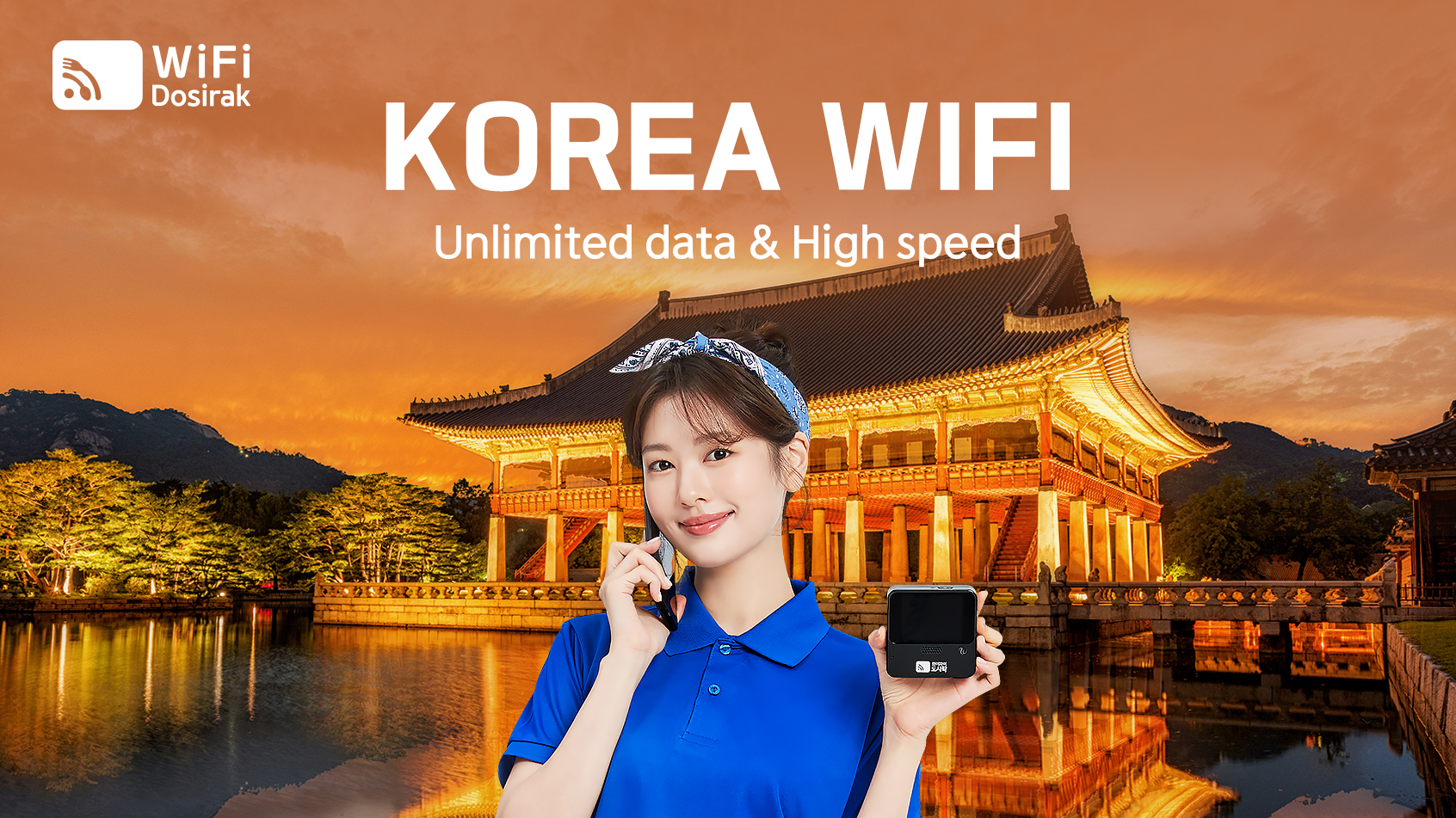 Korea Unlimited Data Pocket Wi Fi With Airport Pick up KKday