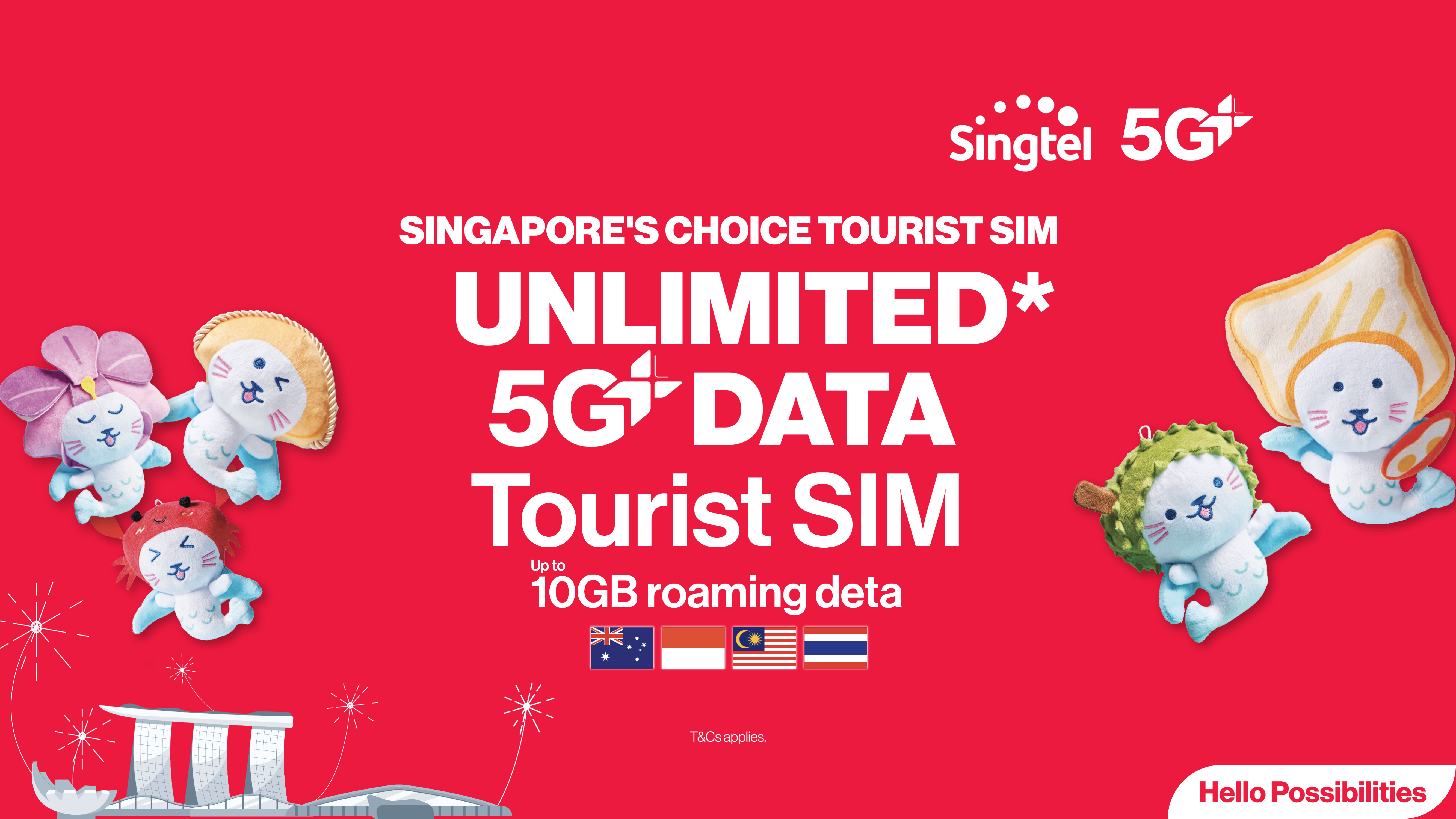 Singtel Singapore SIM Card | 5G/4G Data + Calls | Optional 2-in-1 EZ ...