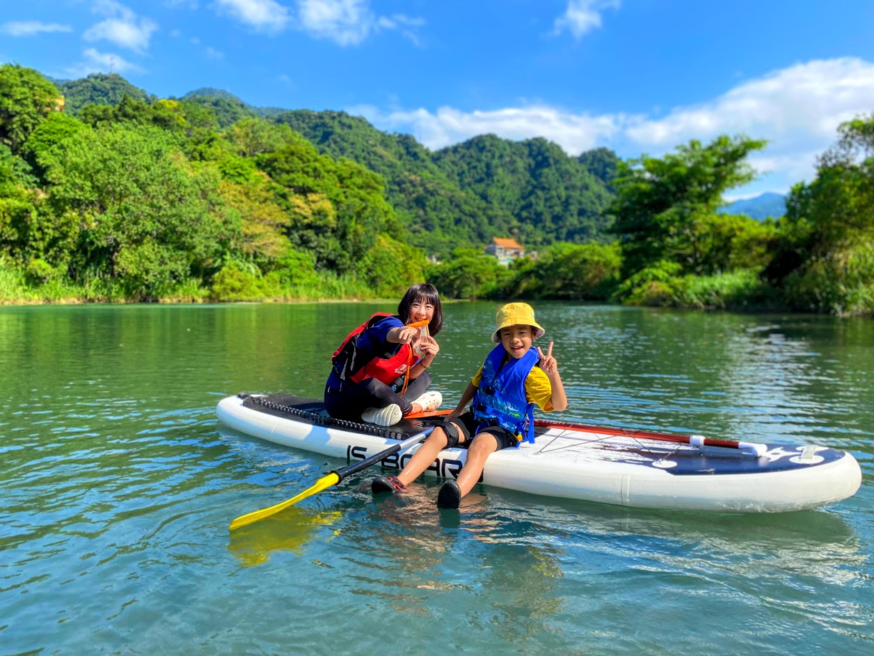 Paddle tw's national team leads the peace of mind｜Wulai Mengmeng Lake ...