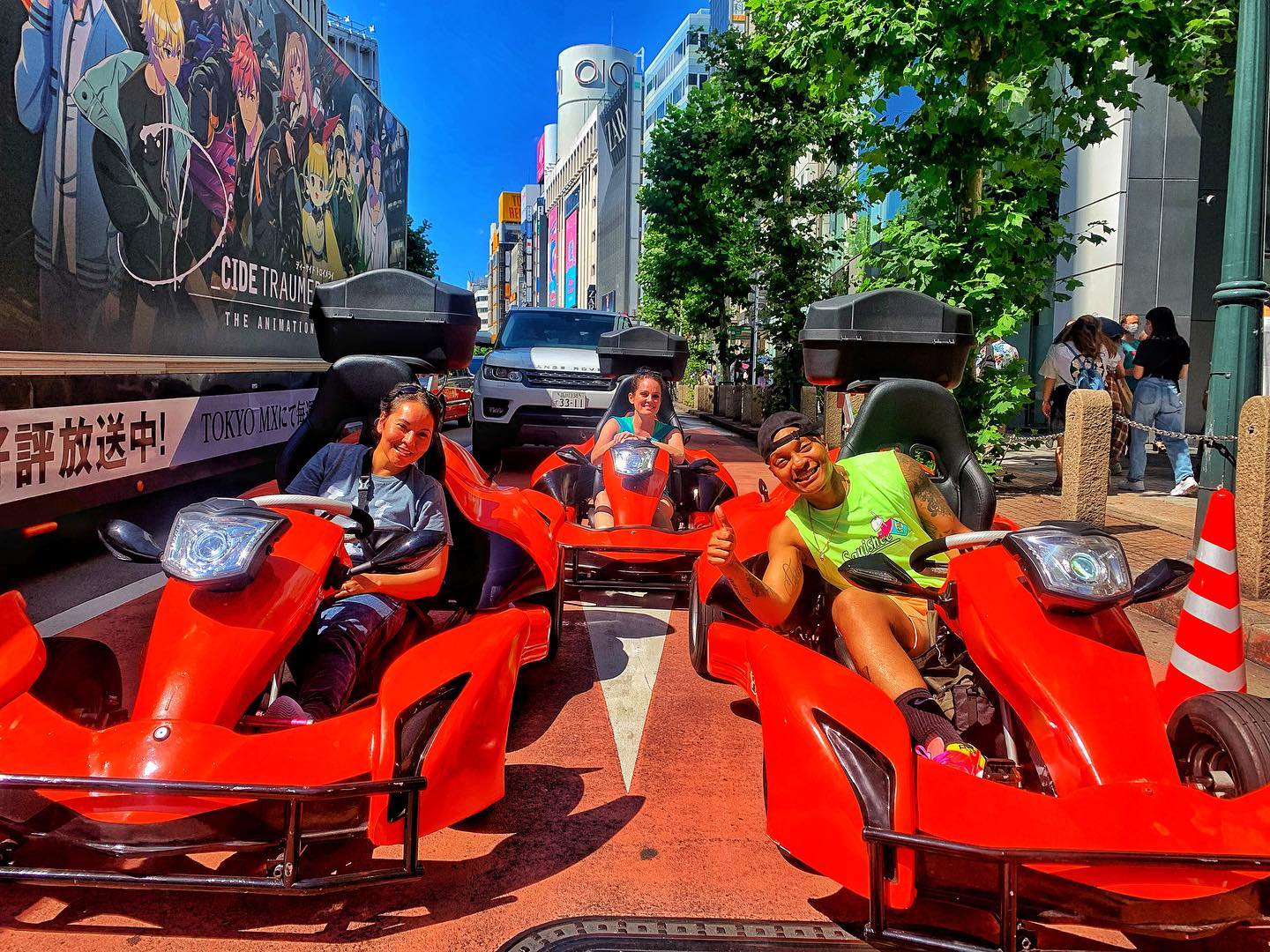 Tokyo・Shinjuku｜A rare course in the big city that goes by go-kart - KKday