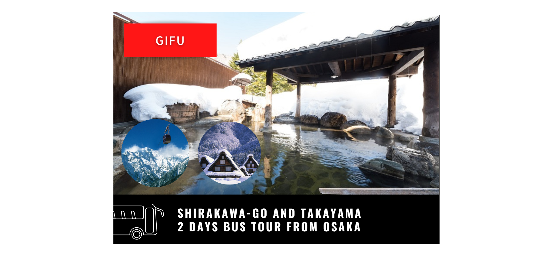 Shirakawa-go and Takayama 2 days Bus Tour from Osaka - KKday