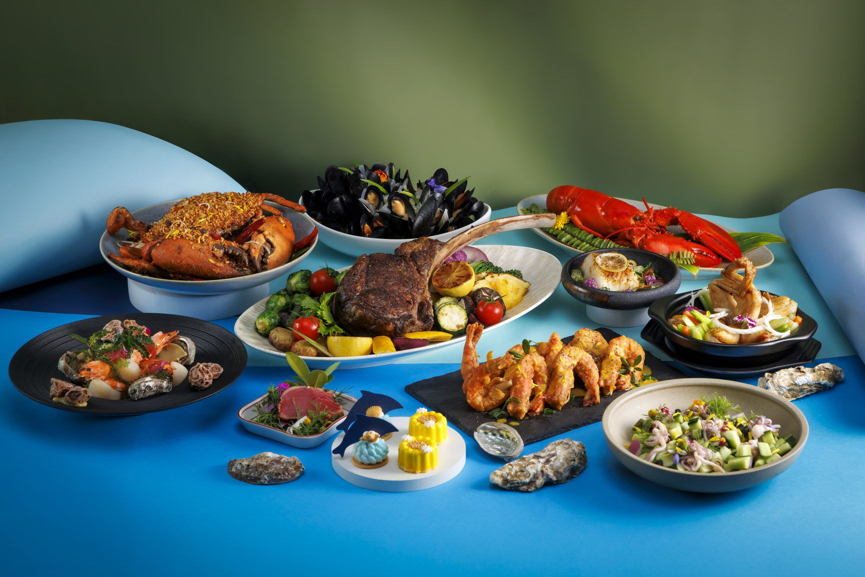Marina Kitchen Lunch & Dinner Buffet | Hong Kong Ocean Park Marriott ...