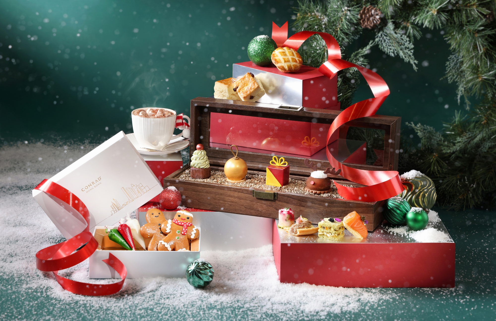 Conrad Hong Kong | The Lounge | ‘Sweetmas Wonders’ Afternoon Tea ...