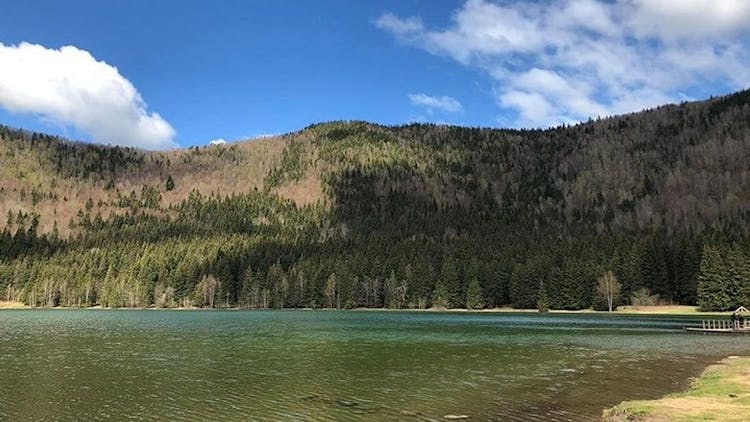Small-group day trip to the only volcanic lake in Eastern Europe - KKday