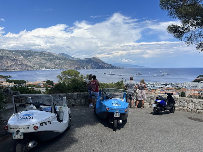 2-hour open-top car tour in the French Riviera - KKday