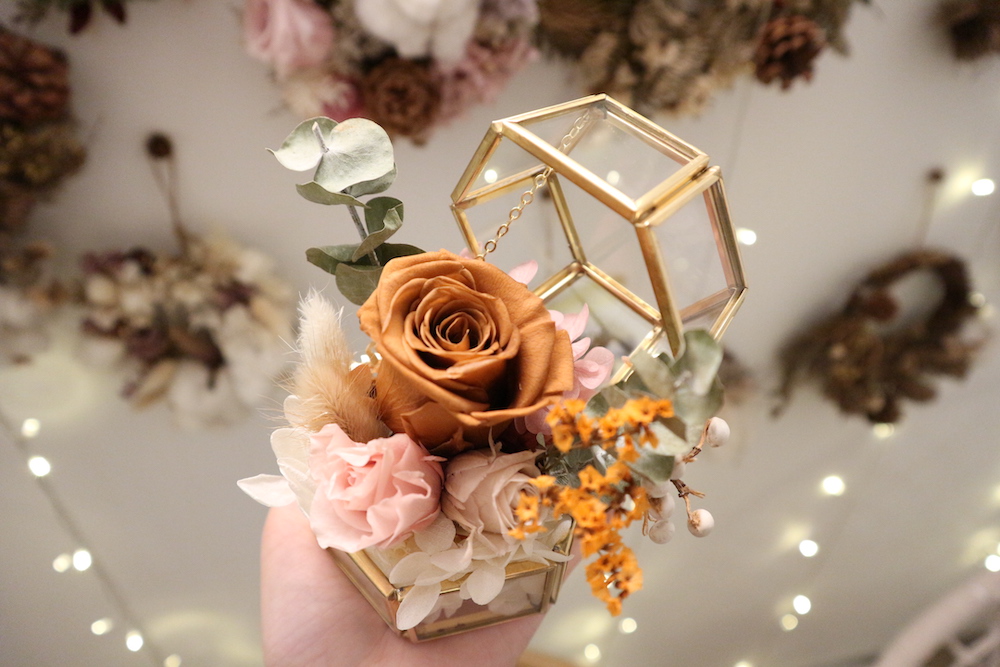 【Hong Kong】 Hexagonal eternal flower box - KKday
