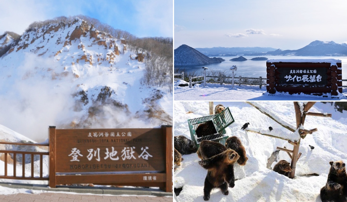 Hokkaido Noboribetsu Winter Snow Viewing Day Tour from Sapporo: Lake ...