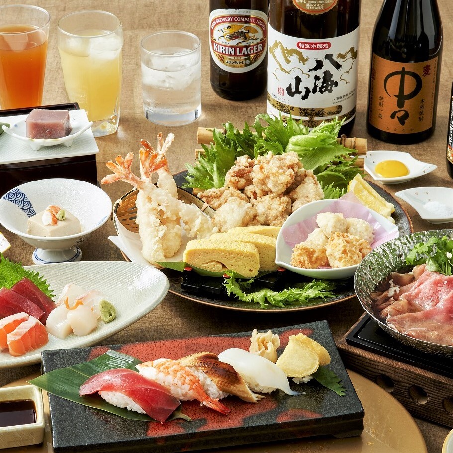 Sakai, Osaka Prefecture | Seafood Washoku Nabe Dokoro Sushi Han ...