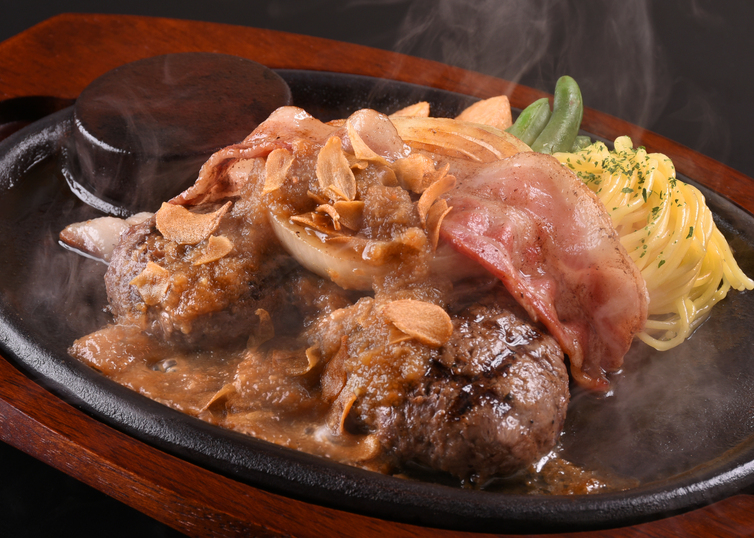 Isesaki, Gunma Prefecture | Cafe Steak Hamburger Steak Donsan Tei ...