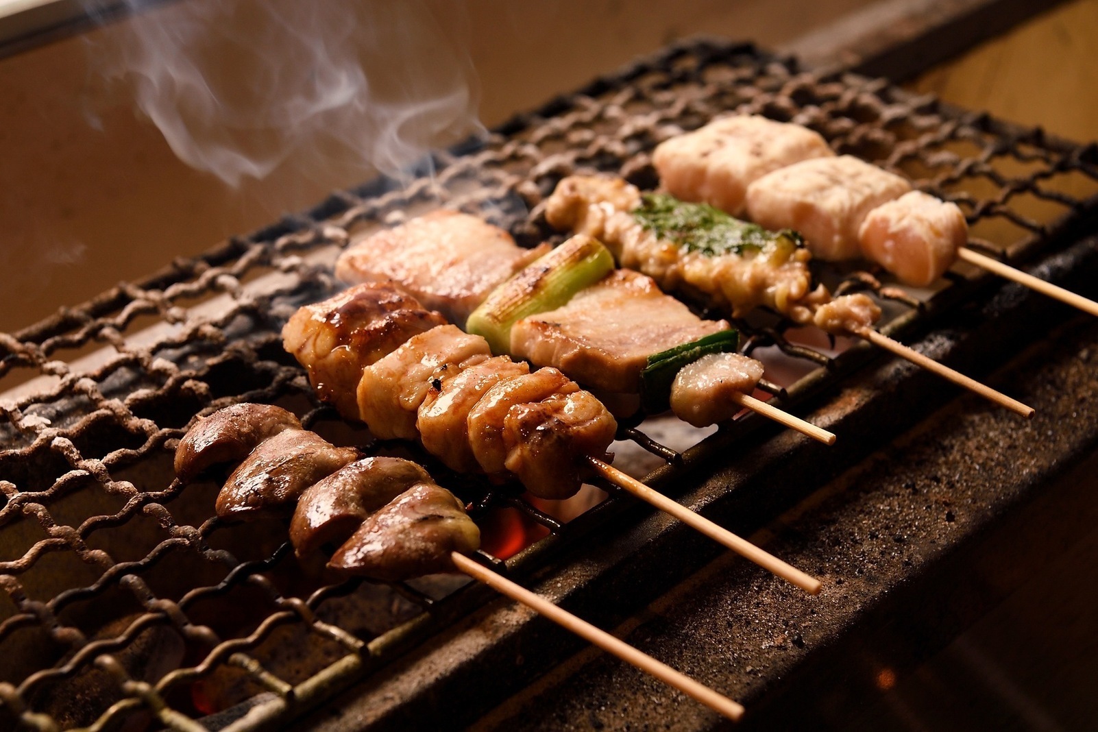Aichi Prefecture, Sakae/Yabacho | Chicken cuisine sumibi yakitori waya ...