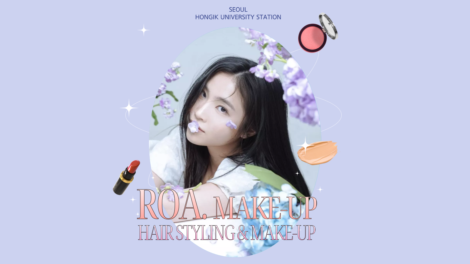 K-Beauty Make Up Experience at ROA.MAKEUP in Hongdae, Seoul | South ...